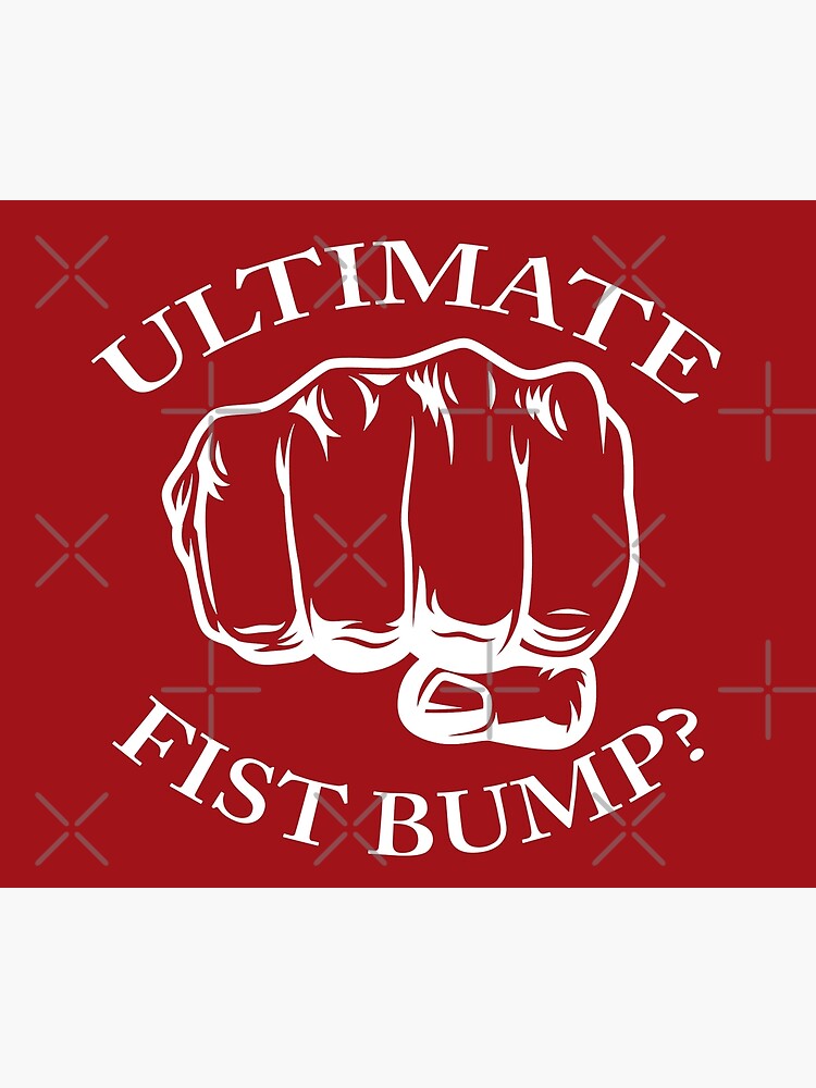 Póster «Ultimate Fist Bump de DARK en negro y rojo» de alphabravochar ...