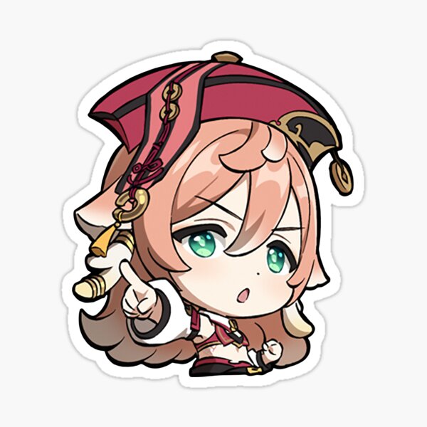 "Yanfei | Genshin Impact Sticker "Advance"" Sticker for Sale by ...