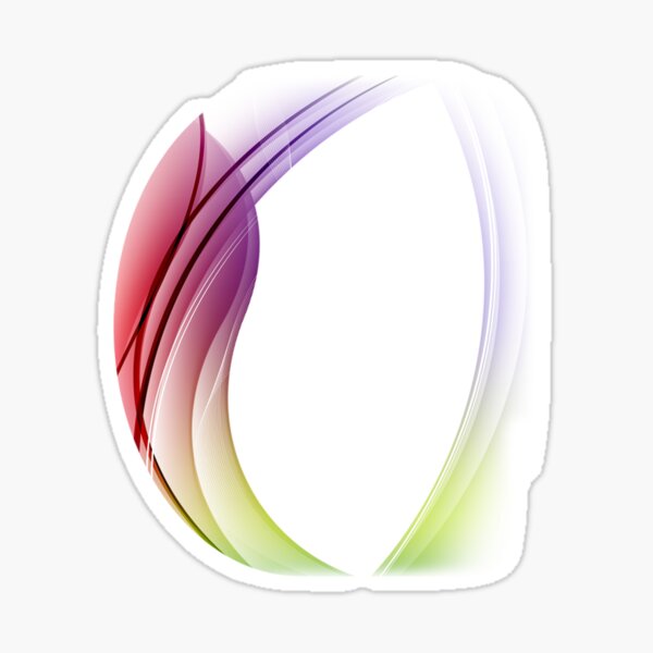 "Colored Wind" Sticker for Sale by moradtat | Redbubble