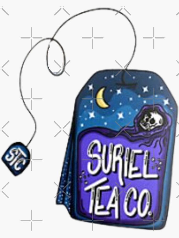 "ACOTAR Suriel Tea " Sticker for Sale by Zouzshoop | Redbubble