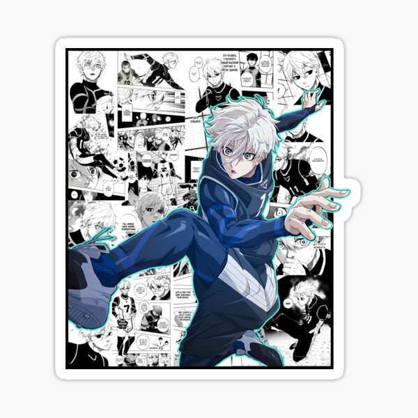 "Seishirou Nagi" Sticker for Sale by Sakuga | Redbubble