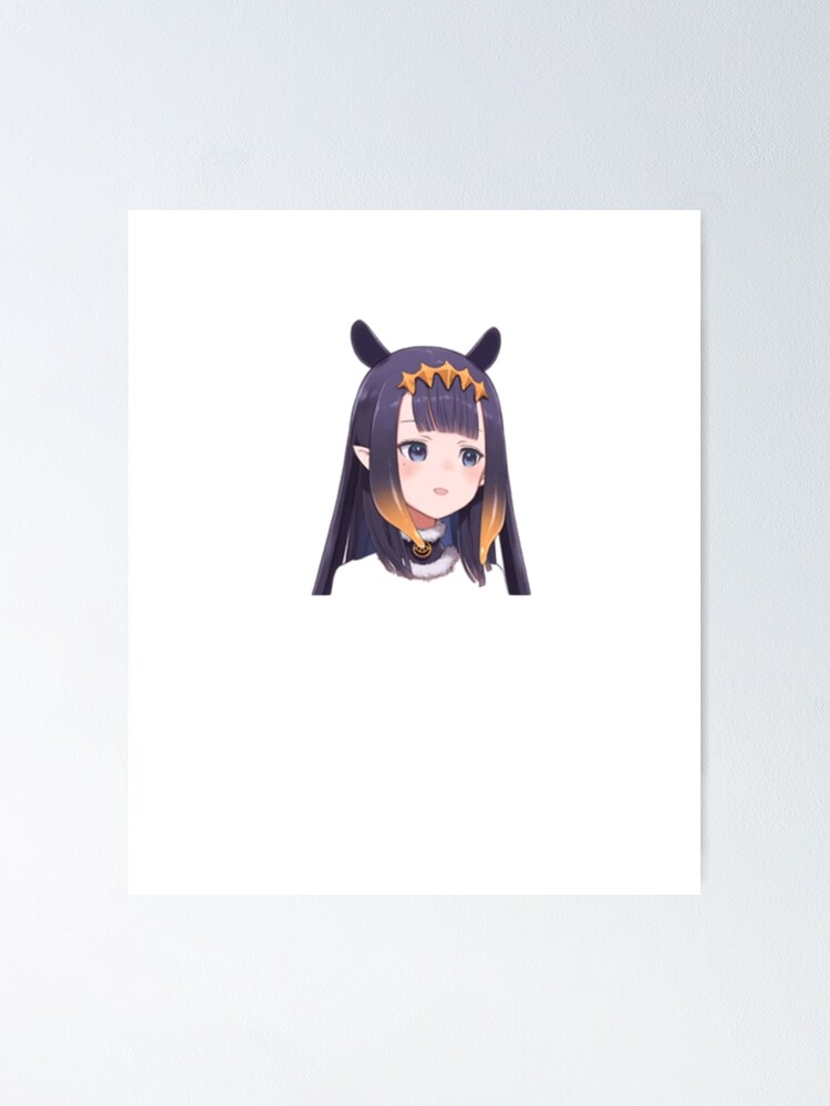 "Ninomae Inanis Ina'nis Peeker Hololive Tentacle girl" Poster for Sale ...