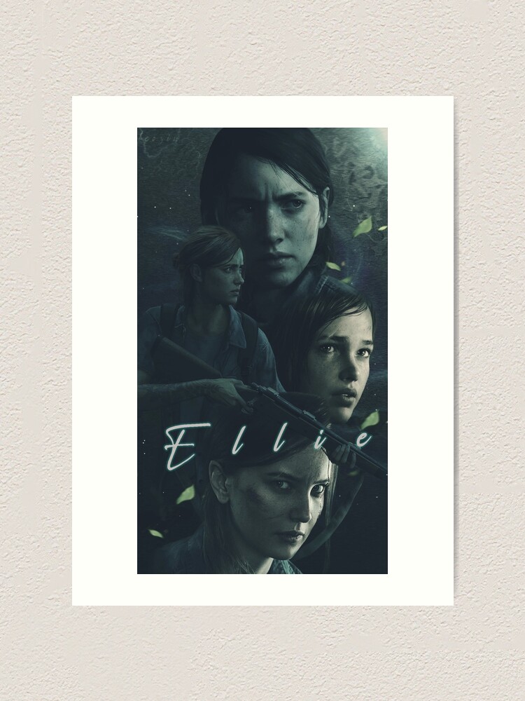 "Ellie Tlou 2 , ellie the last of us poster" Art Print for Sale by ...