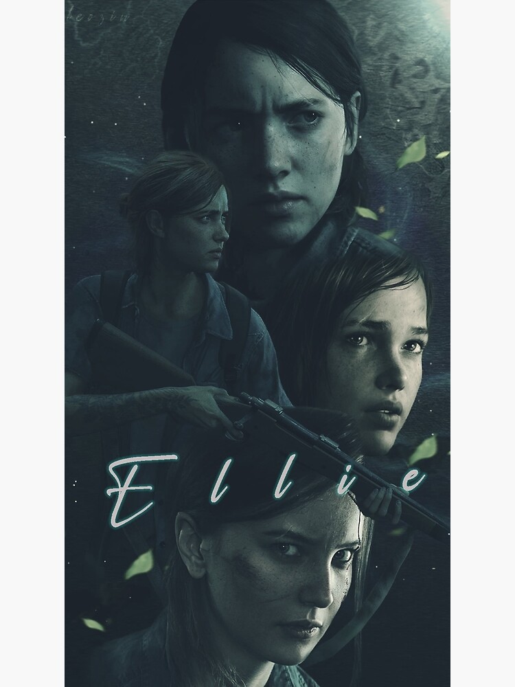 "Ellie Tlou 2 , ellie the last of us poster" Art Print for Sale by ...