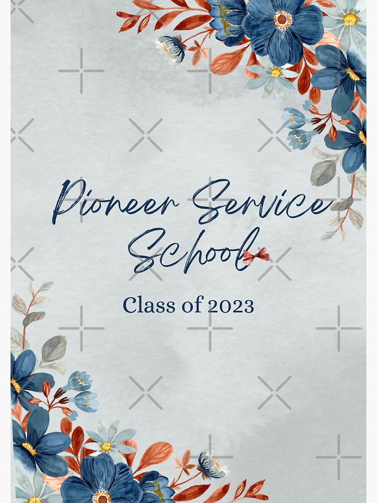 "JW Pioneer Service School Class of 2023" Sticker for Sale by Stylebble ...
