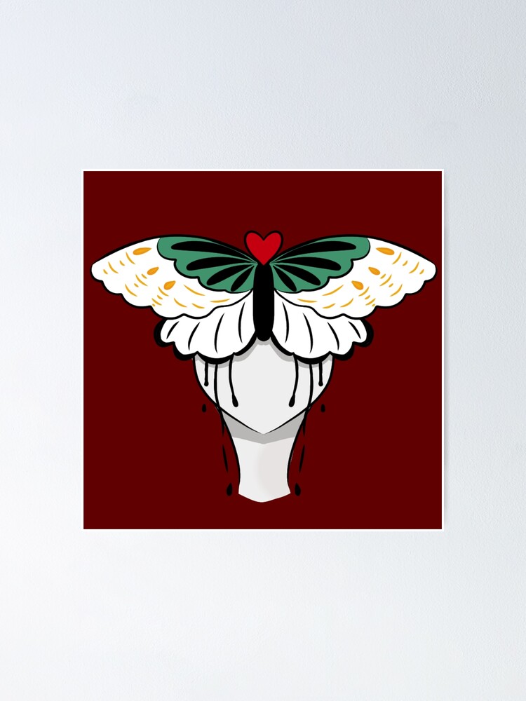 "White Crying Moth Person (inspired and dedicated to Siinamota/Powapowa ...