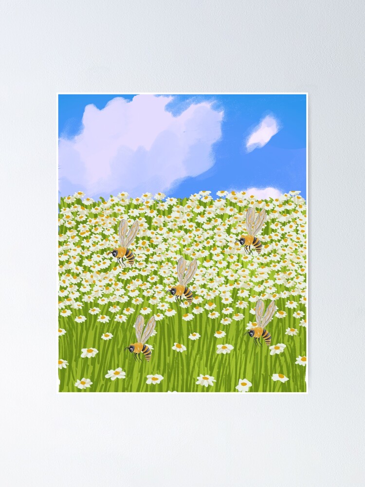 "bee" Poster for Sale by amineSTARS | Redbubble