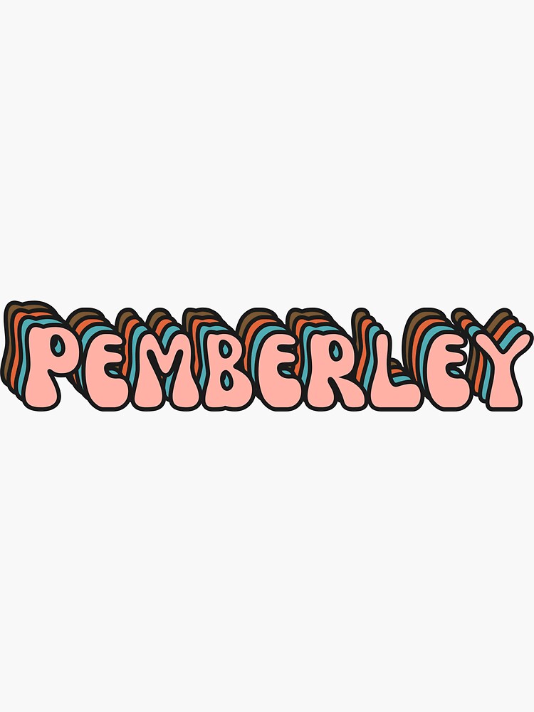 "Pemberley" Sticker for Sale by shellster412 | Redbubble