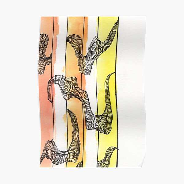 "passing" Poster for Sale by drawingpolpi | Redbubble