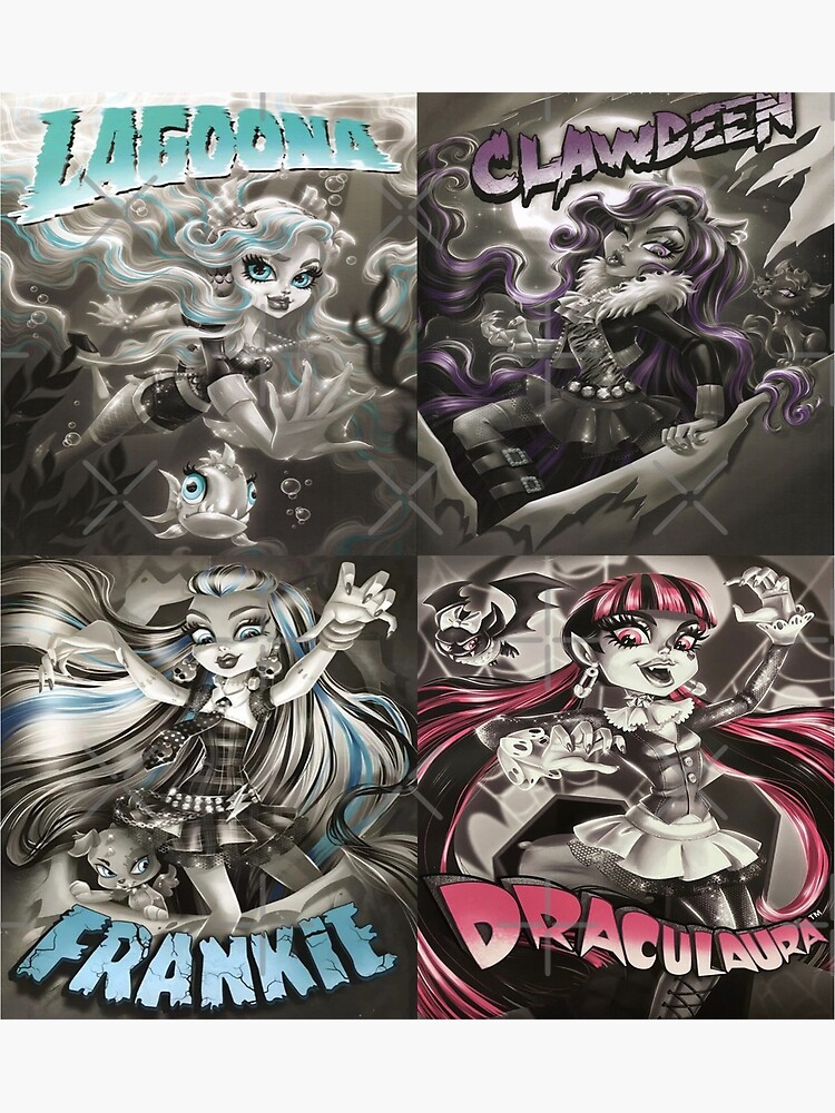 "Monster High Reel Drama" Poster for Sale by Redbubblofficia | Redbubble