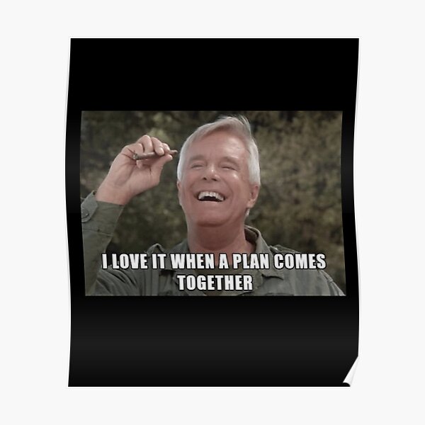 "The A-Team" Poster for Sale by KimetzArt | Redbubble