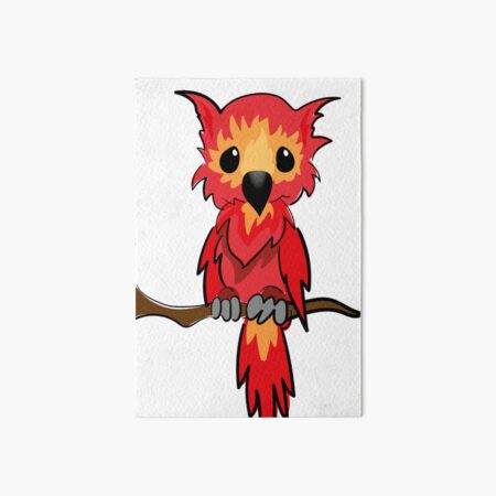 Lámina rígida «Fénix mágico chibi bestia mágica» de NaiBalin | Redbubble