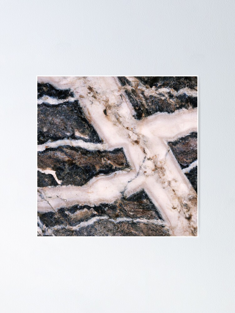 "Quartz and volcano stone texture" Poster for Sale by Art-us | Redbubble