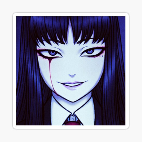 "Scary Kawakami Tomie" Sticker for Sale by Ted-Seller | Redbubble