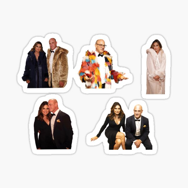 "chriska at the emmys sticker pack" Sticker by marshmelon4 | Redbubble