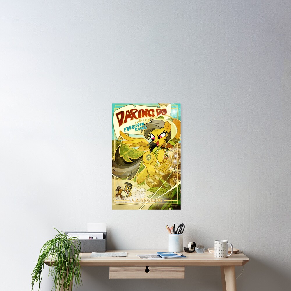 "Daring Do" Poster for Sale by SophilliaArts | Redbubble