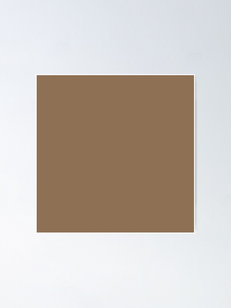 "Autumn Liver Chestnut Color" Poster for Sale by IsaacDavin | Redbubble