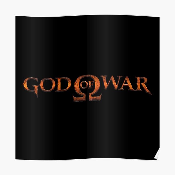 "God of War Ragnarök - PS4 PS5 Font" Poster for Sale by ettamustamante ...