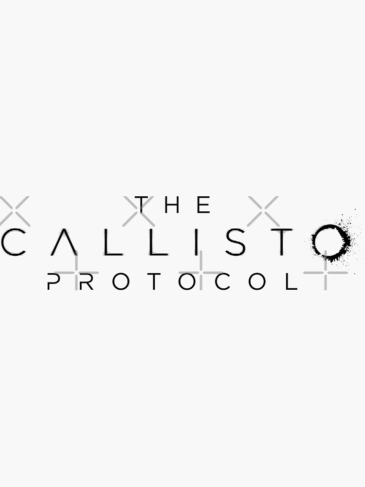 "The callisto protocol game 2022 logo" Sticker for Sale by JoyfulDayzz ...