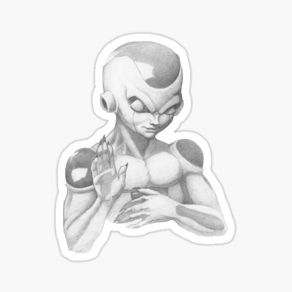 "Transgression - Frieza Sketch " Sticker for Sale by huynhthailer ...