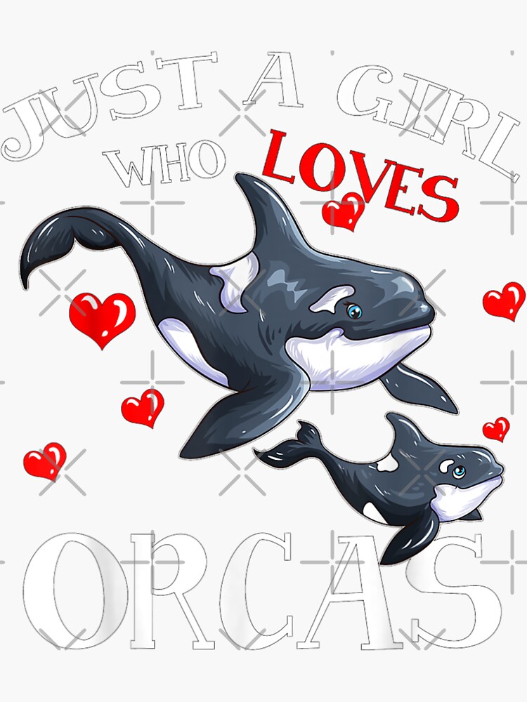 "This Is My Human Costume Im Really An Orca" Sticker for Sale by Kawai ...