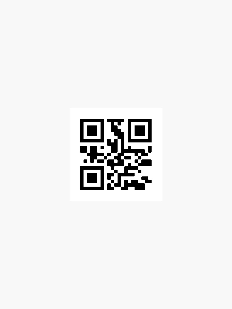""Your Mom" QR Code" Sticker for Sale by ViewtifulJeremy | Redbubble