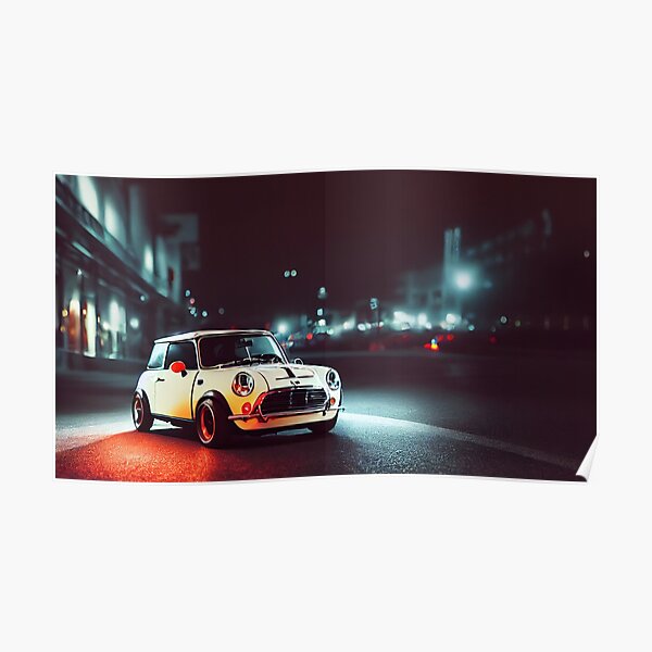 "Classic Mini street photography" Poster for Sale by Expedition-AI ...