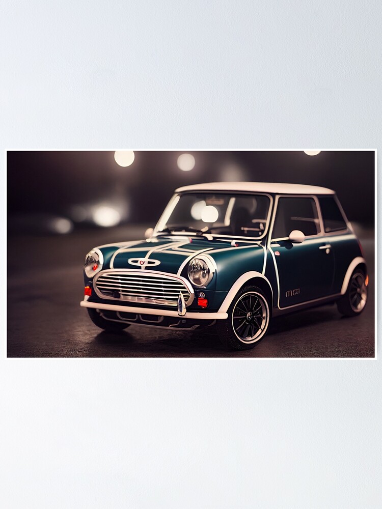 "Classic Mini street photography" Poster for Sale by Expedition-AI ...