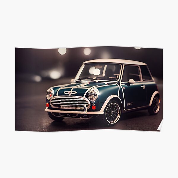 "Classic Mini street photography" Poster for Sale by Expedition-AI ...
