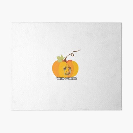 "Wojak Halloween Meme Pumpkin Crying Soyjak Wojack Funny Meme" Art ...