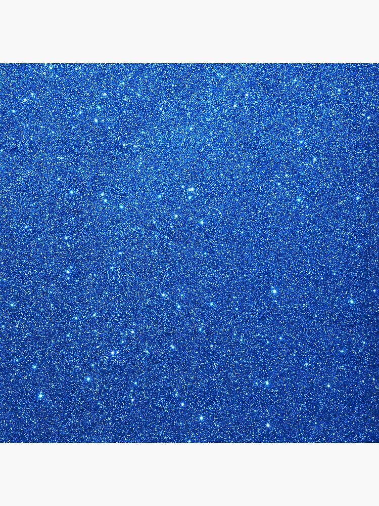 "Night Sky Sparkly Blue Faux Glitter" Poster by podartist | Redbubble