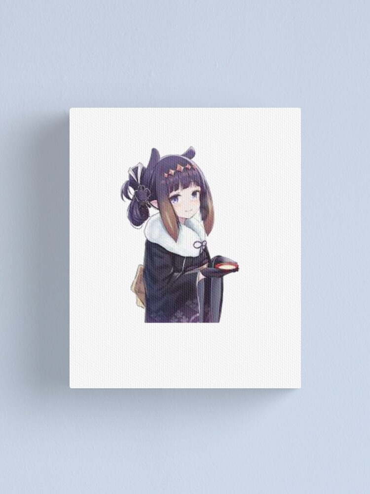 "Ninomae Inanis Ina'nis Peeker Hololive Tentacle girl" Canvas Print for ...