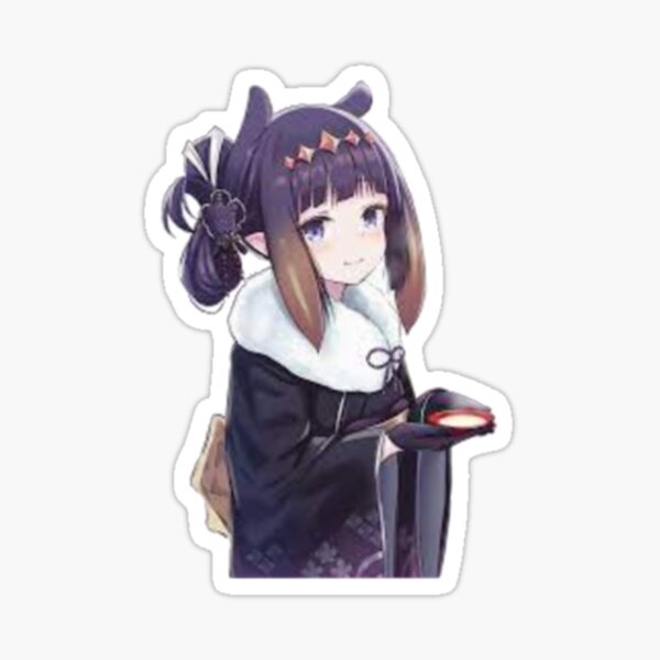 "Ninomae Inanis Ina'nis Peeker Hololive Tentacle girl" Sticker for Sale ...