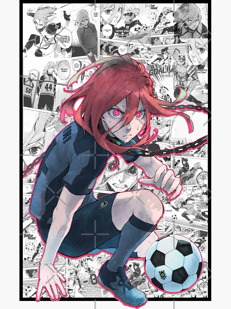 "Hyouma Chigiri" Sticker for Sale by Sakuga | Redbubble