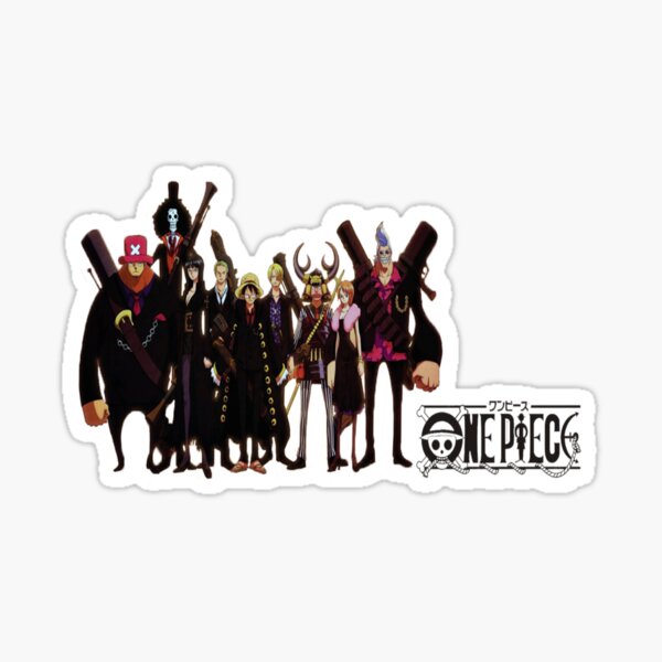 "One Piece" Sticker for Sale by Scorpion-jo | Redbubble