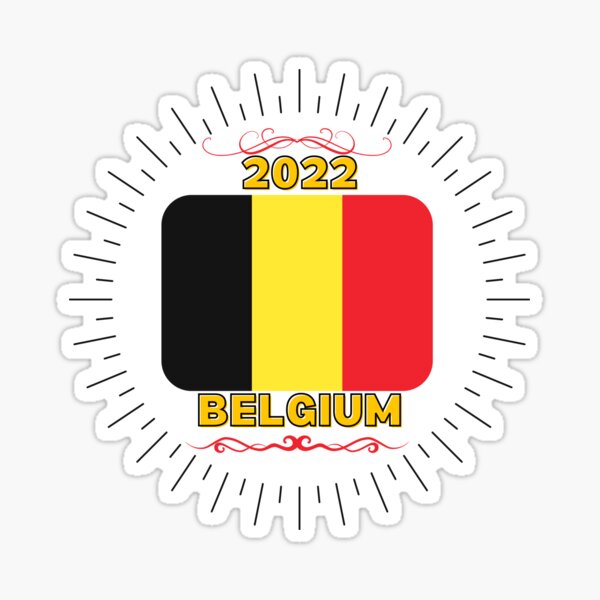 "World Cup Qatar 2022 Belgium " Sticker for Sale by Mr-socololo | Redbubble