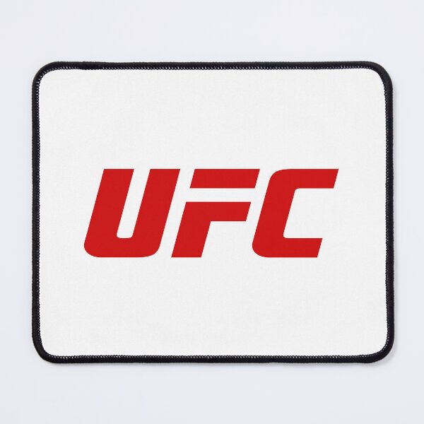 "UFC Red Logo" Mouse Pad for Sale by Genetonic | Redbubble
