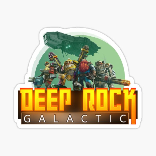 "Deep Galactic - Deep Rock Galactic" Sticker for Sale by ahmedbechiri ...