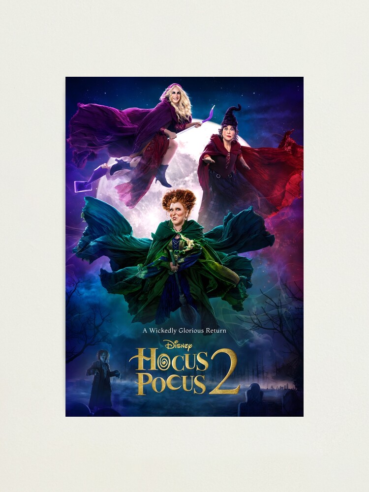 Lámina fotográfica «Hocus Pocus 2 , película Hocus Pocus 2 , póster ...