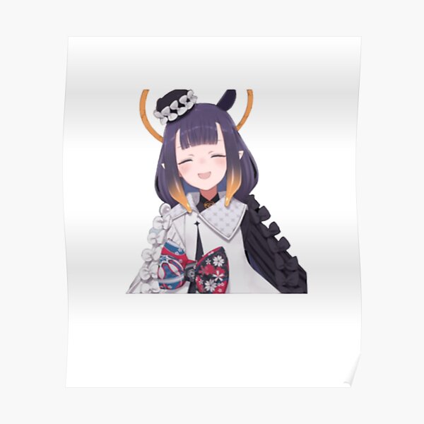 " Ninomae Inanis Ina'nis Peeker Hololive Tentacle girl" Poster for Sale ...