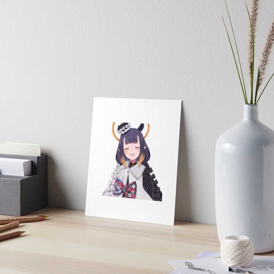 " Ninomae Inanis Ina'nis Peeker Hololive Tentacle girl" Art Board Print ...