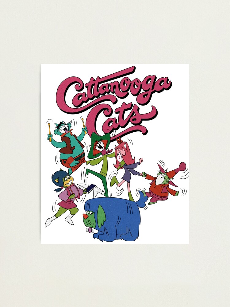 Lámina fotográfica «Homenaje a Cattanooga Cats Cartoon Show de los años ...