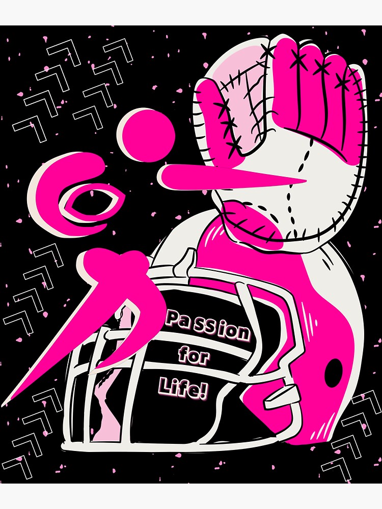 "Football Passion for Life" Sticker for Sale by Swagmode | Redbubble