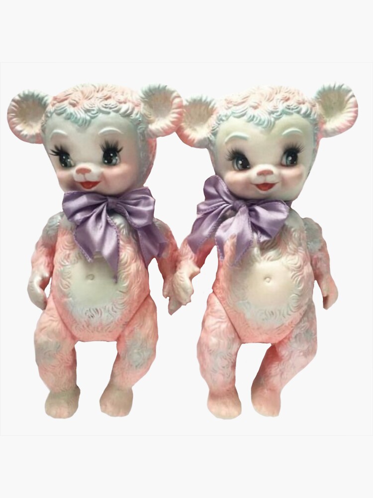 "kitschy bear cubs" Sticker for Sale by zommbunny | Redbubble