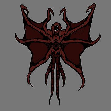 "Stranger Things Demobat" Sticker for Sale by Mila Vance | Redbubble