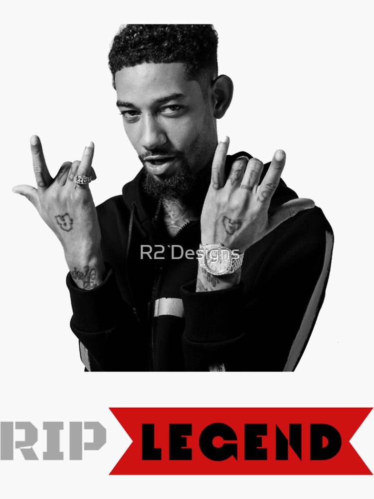 "Rip Legend PNB Rock" Sticker for Sale by R2designs9 | Redbubble