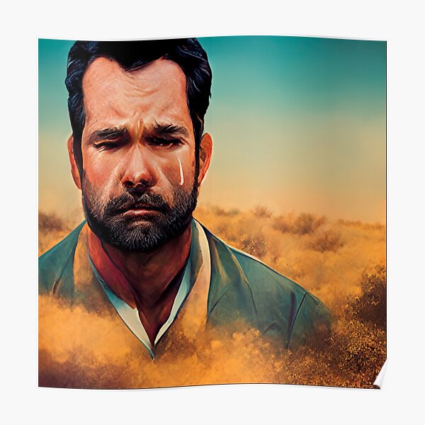 "Sad Michael de Santa" Poster for Sale by Neilero | Redbubble