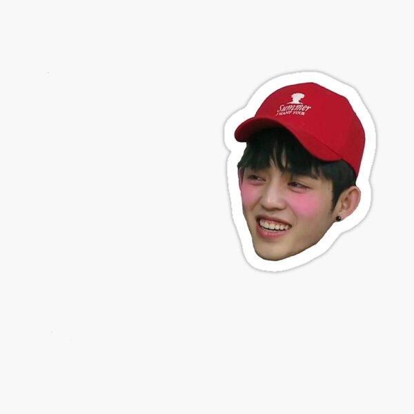 "s.coups trucker hat sticker" Sticker by jolovesjeonghan | Redbubble