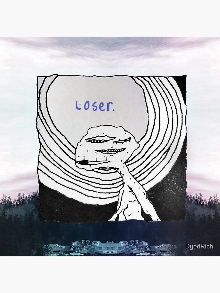 "Loser cover art" Poster for Sale by DyedRich | Redbubble
