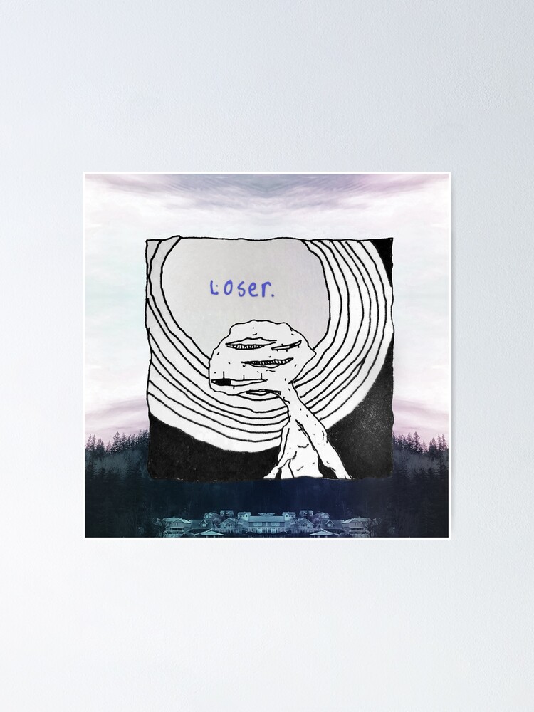 "Loser cover art" Poster for Sale by DyedRich | Redbubble